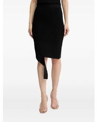 Hervé Léger Eloise Midi Skirt in Pink | Lyst Canada