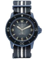 Blancpain X Swatch Scuba Fifty Fathoms in Red for Men | Lyst UK