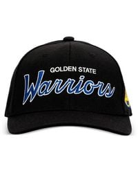 Mitchell & Ness X Nba Golden State Warriors Pom-Pom Beanie Hat in Blue ...