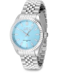INVICTA WATCH Specialty 36Mm Fluted Bezel Watch in Metallic | Lyst UK