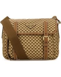 Prada Renylon Crossbody Bag in Black | Lyst