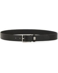 BOSS Belt in White for Men | Lyst
