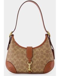 COACH Hamptons Originals Hobo Bag in Red | Lyst