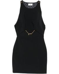 Elisabetta Franchi Midi Dresses in Red | Lyst UK