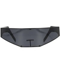 Rick Owens Documenta Acetate Sunglasses in Black for Men | Lyst UK