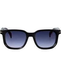 David Beckham Bicolor Acetate Sunglasses in Blue for Men | Lyst UK