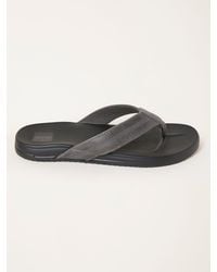 FatFace Fatface Burke Flip Flop in Black for Men | Lyst UK
