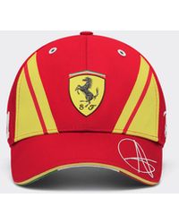 Ferrari Calado Hypercar Hat in Red | Lyst UK