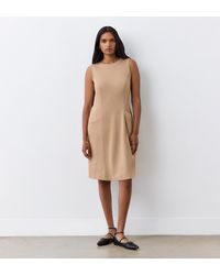 Finery UK Ingrid Ponte Jersey Dress in Blue | Lyst UK