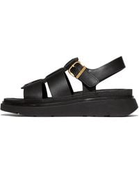 Fitflop Gen-Ff X Keith Haring Fisherman Sandals in Black | Lyst UK