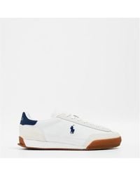 Polo Ralph Lauren Hester Trainer in Brown | Lyst UK