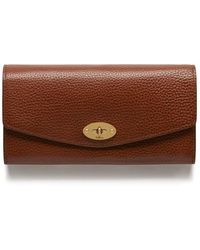 Mulberry Darley Wallet in Blue | Lyst UK