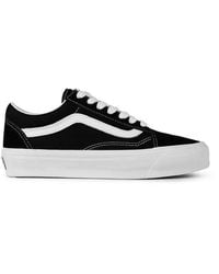 Vans Checkerboard Knu Skool Trainers in White | Lyst UK