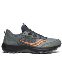 Saucony Aura Tr Trail Running Shoes in Black for Men | Lyst UK