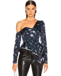 Women's Self-Portrait Tops - Lyst