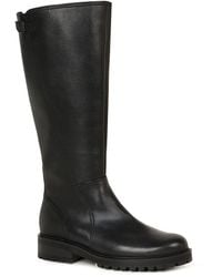 Gabor Leather Knee-High Boots in Black | Lyst UK