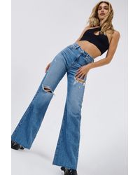 Women's Garage Wide-leg jeans from $15 | Lyst