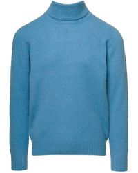 Light Blue Turtlenecks for Men | Lyst