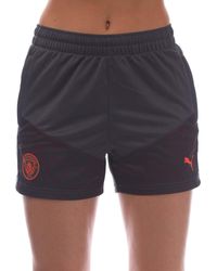 PUMA Manchester City Fc Training Short in Black | Lyst UK