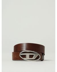 DIESEL Belt in Black for Men | Lyst UK