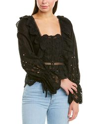 Women's Self-Portrait Tops - Lyst