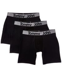 Tommy John Set Of 3 Essential 360 Sport Boxer Brief in Blue for Men | Lyst