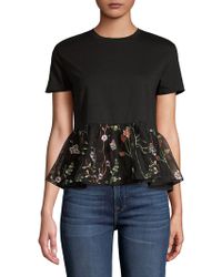 Women's Lea & Viola T-shirts On Sale - Lyst