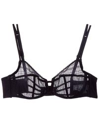 Simone Perele Simone Perele Pia Full Cup Plunge Bra in Black | Lyst