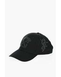 Off-White c/o Virgil Abloh Solid Color Cap With Embossed Details in ...