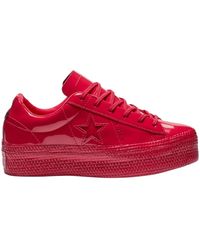 Cherry Red Sneakers for Women | Lyst