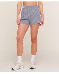 GYMSHARK Gingham Shorts in Pink | Lyst