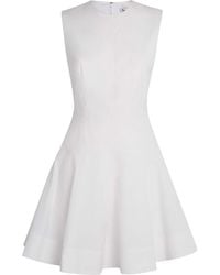 Veronica Beard Devlin Mini Dress in Natural | Lyst