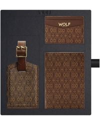 Wolf Signature Passport Holder, Card Holder And Luggage Tag Gift Set in ...