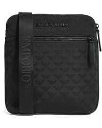 Emporio Armani Cross-Body Bags in Black for Men | Lyst UK