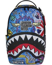 Sprayground X Nasa Step Into The Future Backpack in Grey | Lyst UK