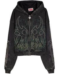 Chew Forever Veste Cloutée À Capuche in Black for Men | Lyst UK