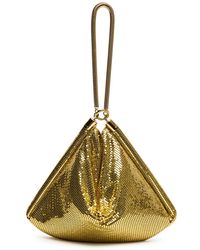 Rabanne Pixel Chainmail Shoulder Bag in Red | Lyst UK