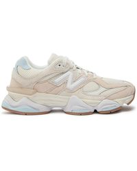 New Balance 509 Mesh Panel Sneakers in White | Lyst UK