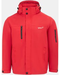 Gelert Fleece Lined Outdoor Jacket in Orange for Men | Lyst UK