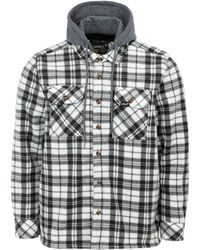 Gelert Sherpa Hooded Jacket in Brown for Men | Lyst UK