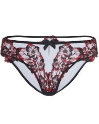 Agent Provocateur Isedora Full Brief in Grey | Lyst UK