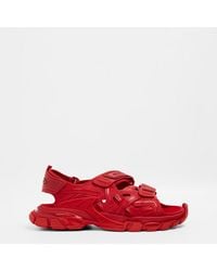 Balenciaga Neoprene Rubber Track Sandals in Blue for Men | Lyst UK