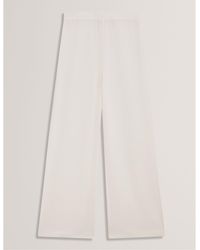 Ted Baker Ted Wide Leg Trouser Ld61 in White | Lyst UK