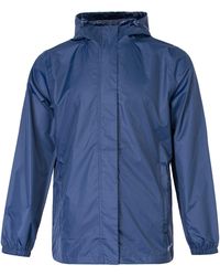 Gelert Packaway Waterproof Jacket in Blue for Men | Lyst UK