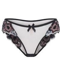 Agent Provocateur Isedora Full Brief in Grey | Lyst UK