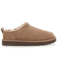 UGG Micro Sun Stitch Classic Ankle Boots | Lyst UK