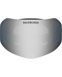 Balenciaga Bb0379S Ski Mask Sunglasses in Grey | Lyst UK