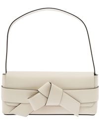 Acne Studios Musubi Knot-Detail Tote Bag in Brown | Lyst UK