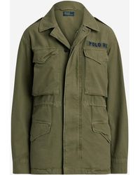 Polo Ralph Lauren Military Jacket in Green | Lyst UK