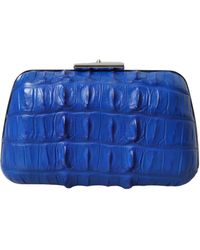 Balenciaga Exotic Skin Leather Shoulder Crossbody Box Clutch Bag ...